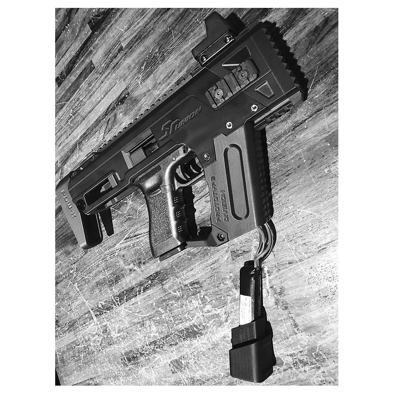 SRU - Airsoft PDW-K Conversion Kit pro Glock - Šedý