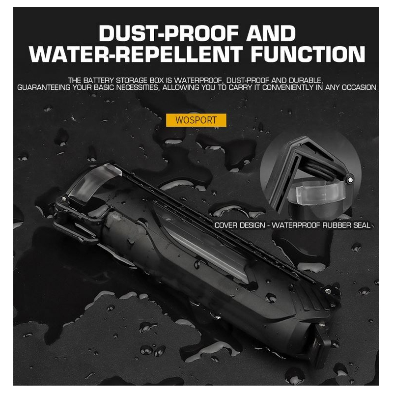 Tactical battery storage box - Multicam