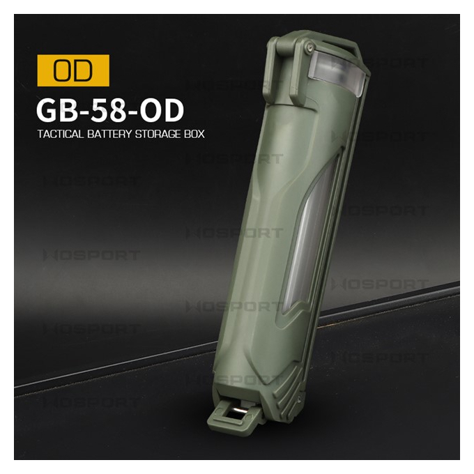 Tactical battery storage box - OD
