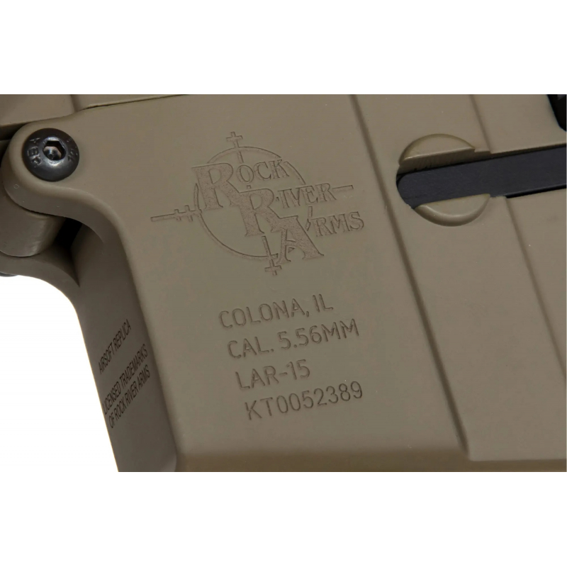 M4 KeyMod Light Ops Stock (RRA SA-E07 EDGE™), Full Tan