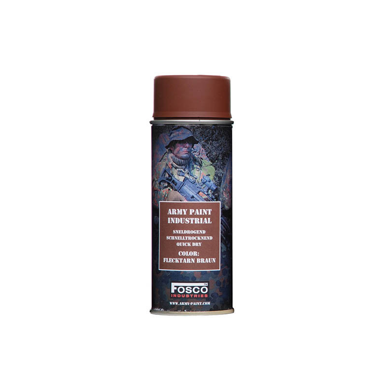 ARMY camouflage paint spray 400 ml FLECKTARN BROWN