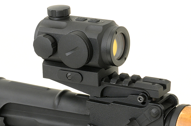 5KU AK Rear Sight RIS Mount - Black