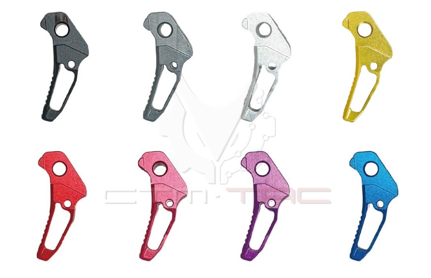 CTM nastavitelná spoušť VELO pro AAP-01 / Glock - Fialová - Airsoft An