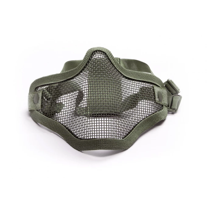 Metal mesh mask, OD Green