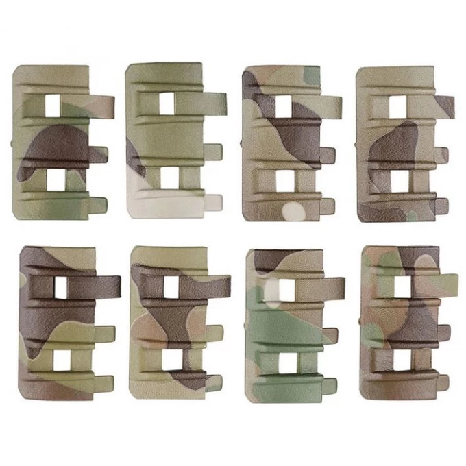 FMA FTM RIS Rail Segment Cover Set, 8 Pieces - MC