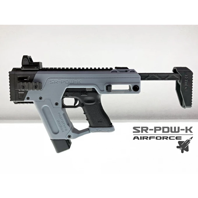 SRU - Airsoft PDW-K Conversion Kit pro Glock - Šedý