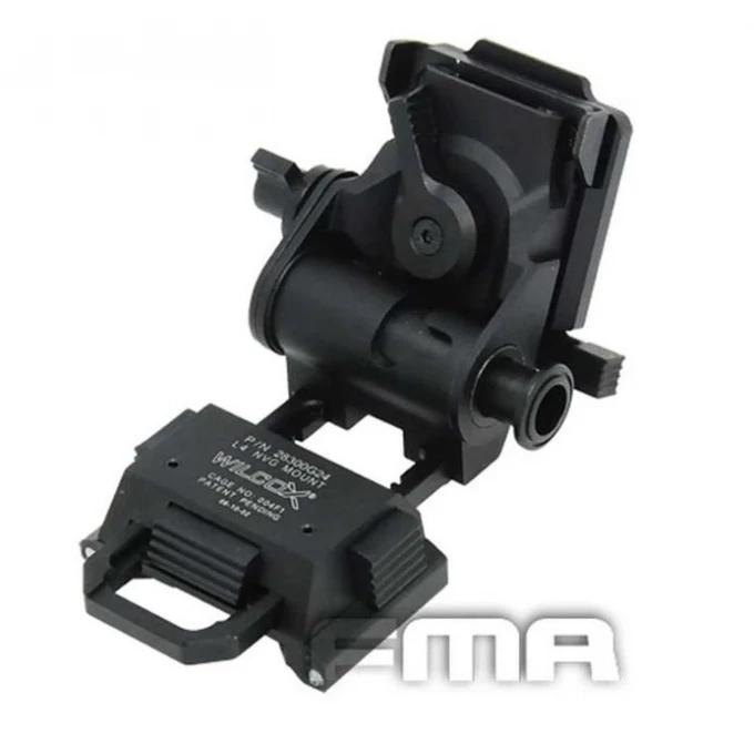 FMA CNC L4G24 Helmet Mount for NVG PVS-15 / 18 - Black
