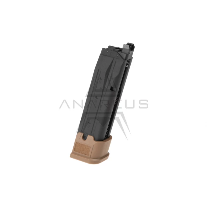 SIG AIR P320 M17 / M18 GBB Extended Magazine, 25 BBs - Tan