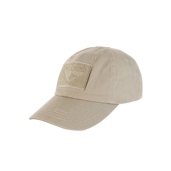 CONDOR Tactical Cap OPERATOR with Velcro Panels - Tan