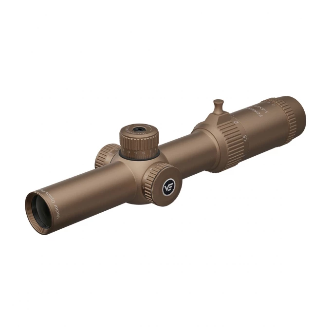 Vector Optics FORESTER 1-5x24 SFP Gen2 LPVO Riflescope - Tan