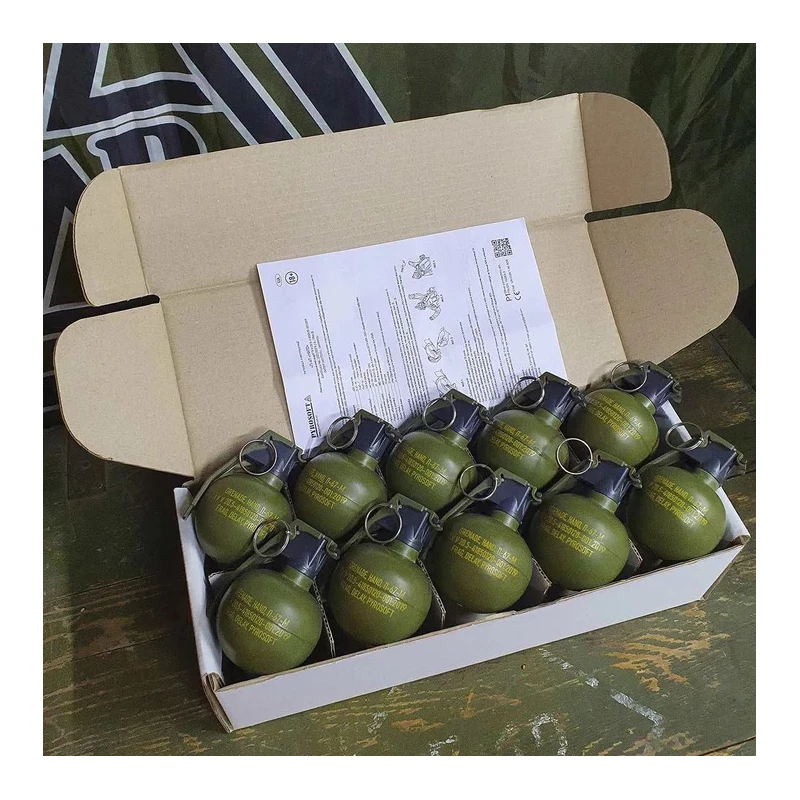 how to make a hand grenade with paper