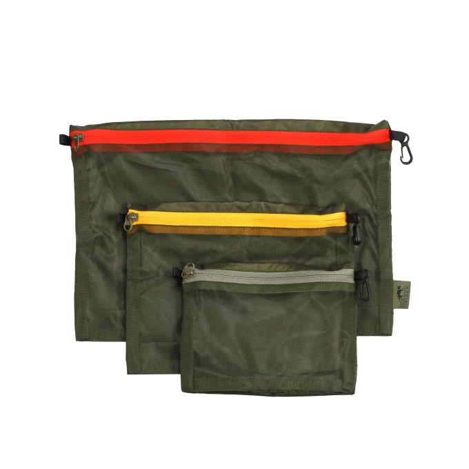 Tasmanian Tiger MESH POCKET SET - Zelená - Airsoft Anareus
