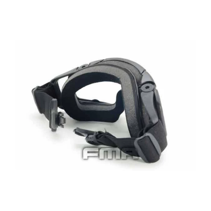 FMA SI Tactical Ballistic Goggle (2 Visors), Helmet Mount - Black