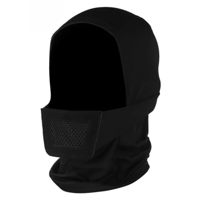 WST Knight Balaclava with Teeth Guard - Black