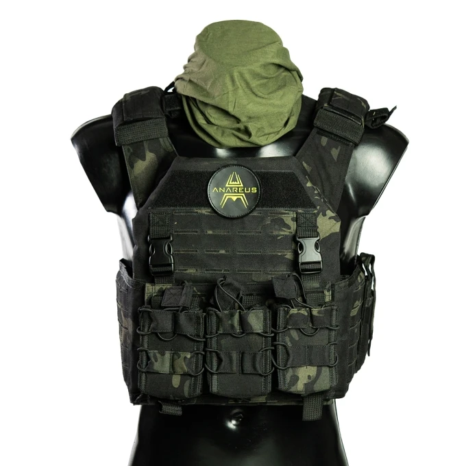 ANAREUS - ANAREUS SPIDER Modular Plate Carrier - MC Black | ANAREUS