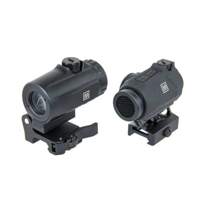 SA EDGE™ Maverick-IV Red Dot Sight and 3x Magnifier Kit - Black