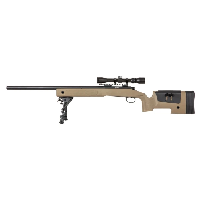 SA M40A3 (SA-S02 CORE™) Sniper Rifle with Accessories - Tan