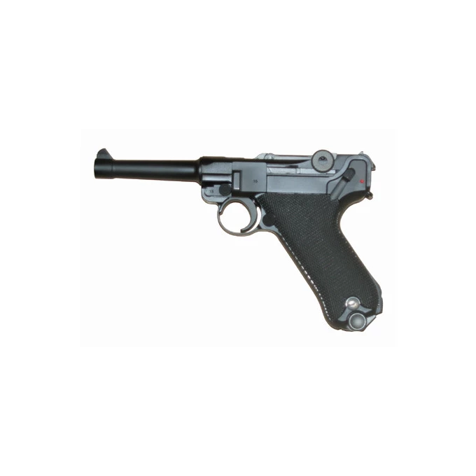 WE - WE GBB Pistol Luger P08, 4 Inch - Black | ANAREUS