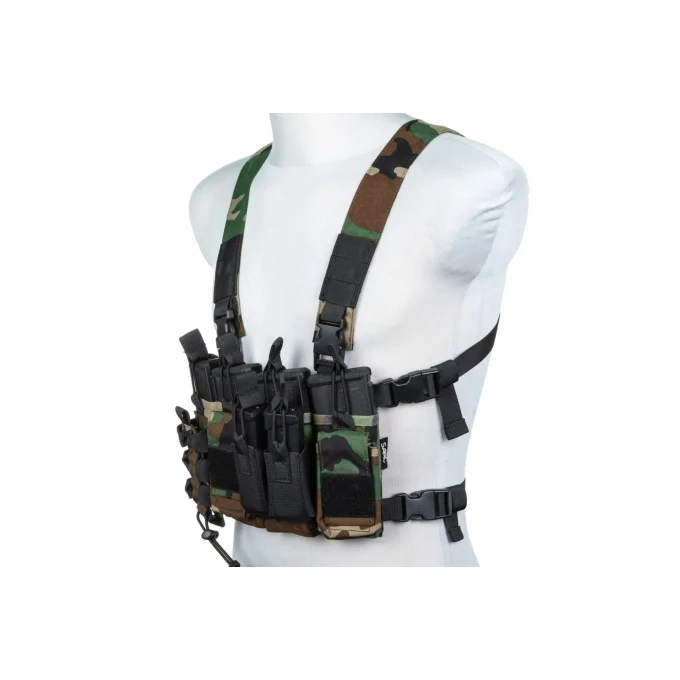 SATAC - SATAC Chest Rig TACTICAL - Woodland | ANAREUS
