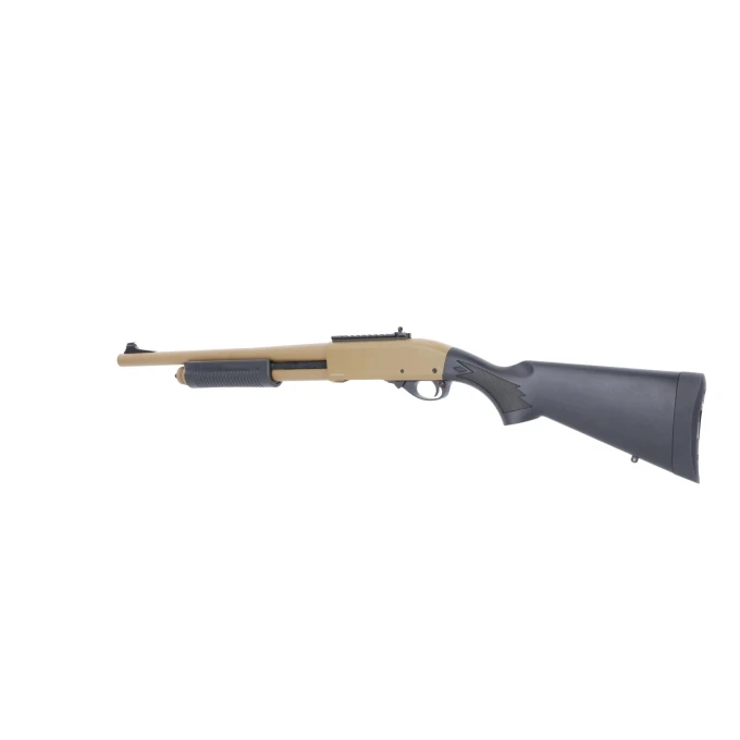 SA airsoftová brokovnice SA-VGS4 VAPOR™ 870 Tactical - Černá / písková